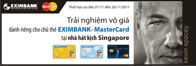 Trải nghiệm vô giá dành riêng cho chủ thẻ MasterCard tại nhà hát kịch ...