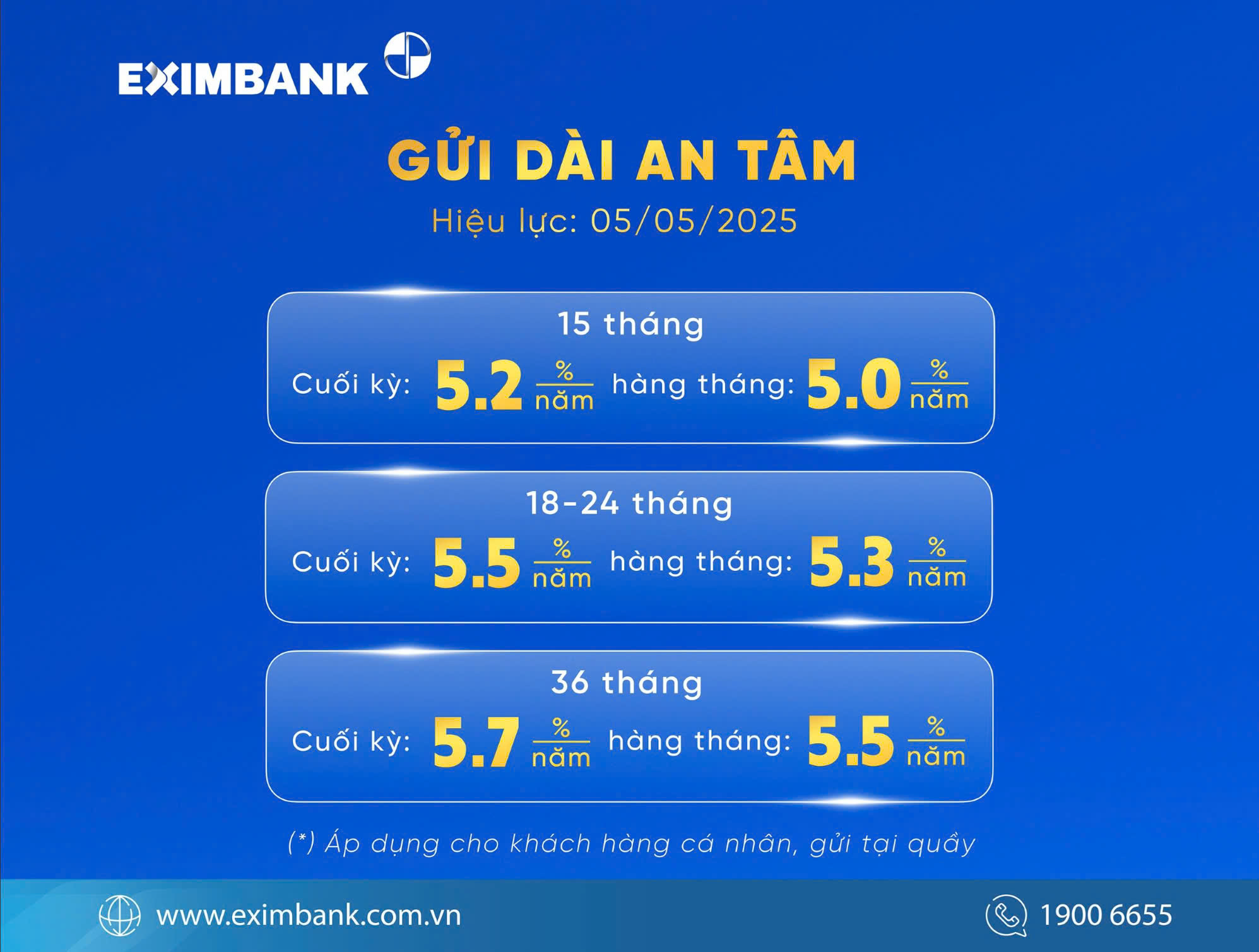 Medium and long term Deposit