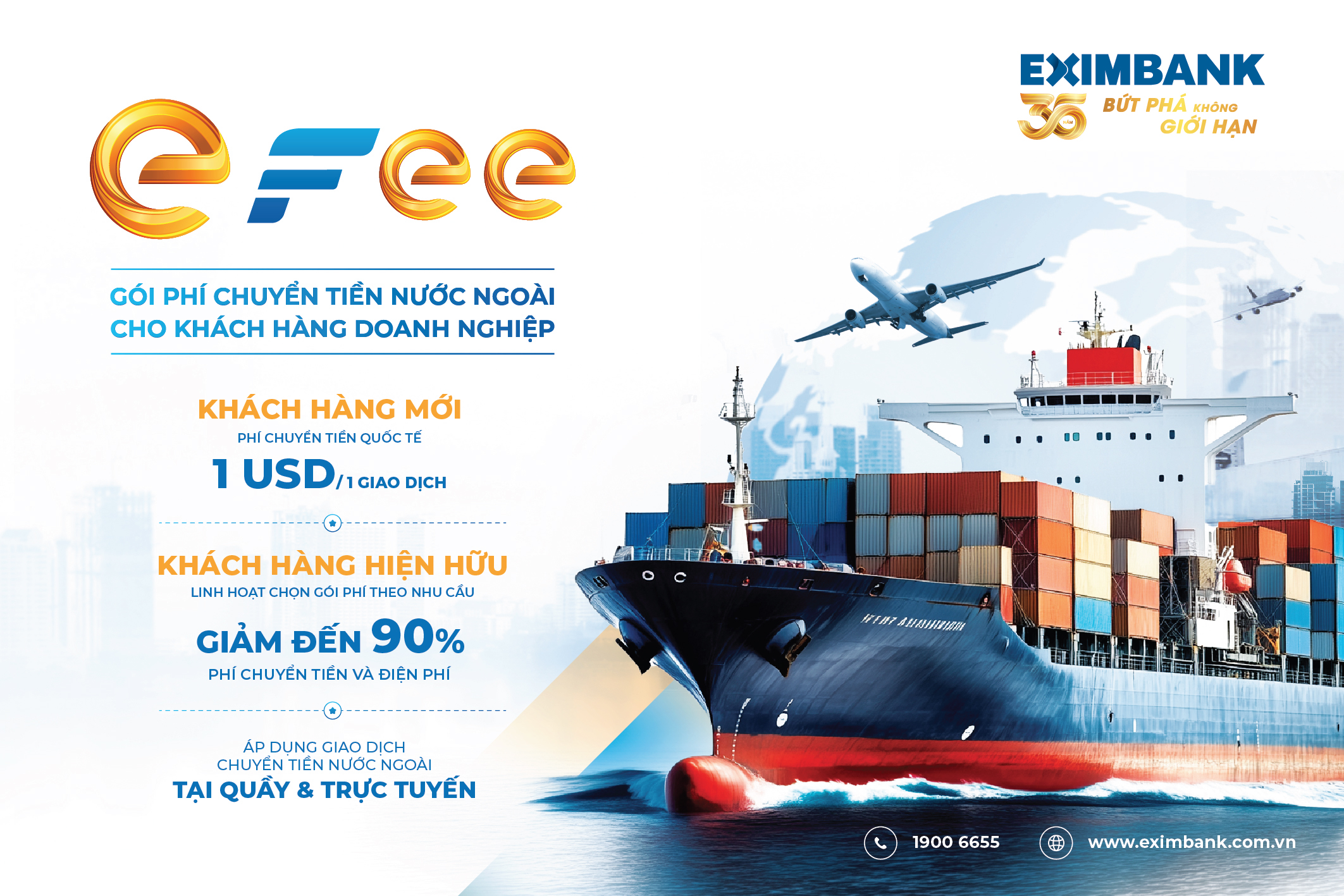 EFee – Giải Pháp THANH TOÁN CHUYỂN TIỀN NƯỚC NGOÀI DÀNH CHO KHDN