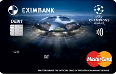Eximbank chính thức phát hành thẻ UEFA Champions League MasterCard®