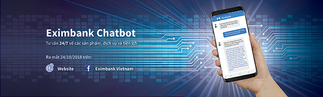 Eximbank launches ChatBot application to take care of customers 24/7