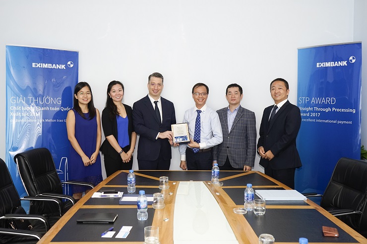 Eximbank received the 2017 Excellence in International Payment Quality ...